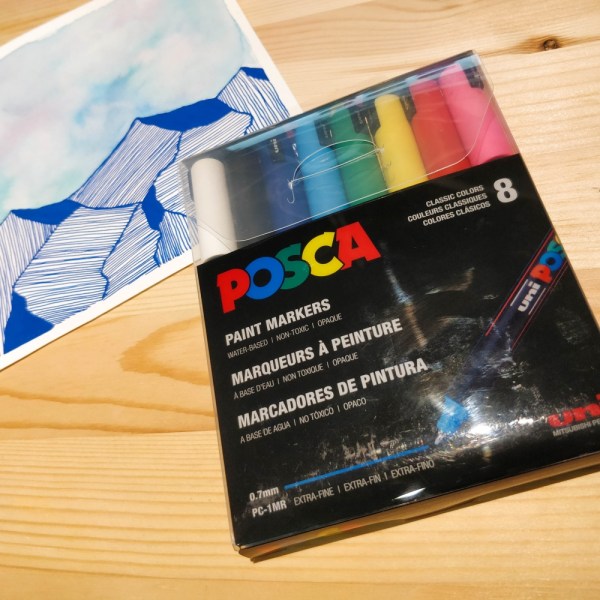 Quick Review – Posca Paint Pens – Yolandie Horak
