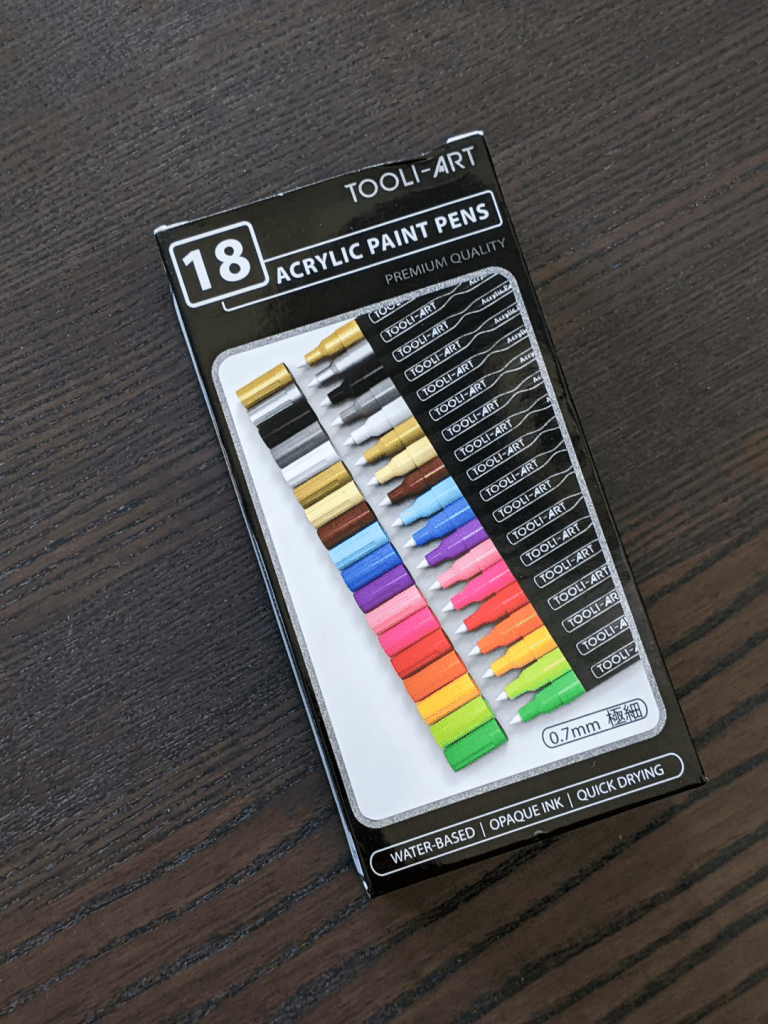 Review – Tooli-Art Acrylic Paint Pens – Yolandie Horak