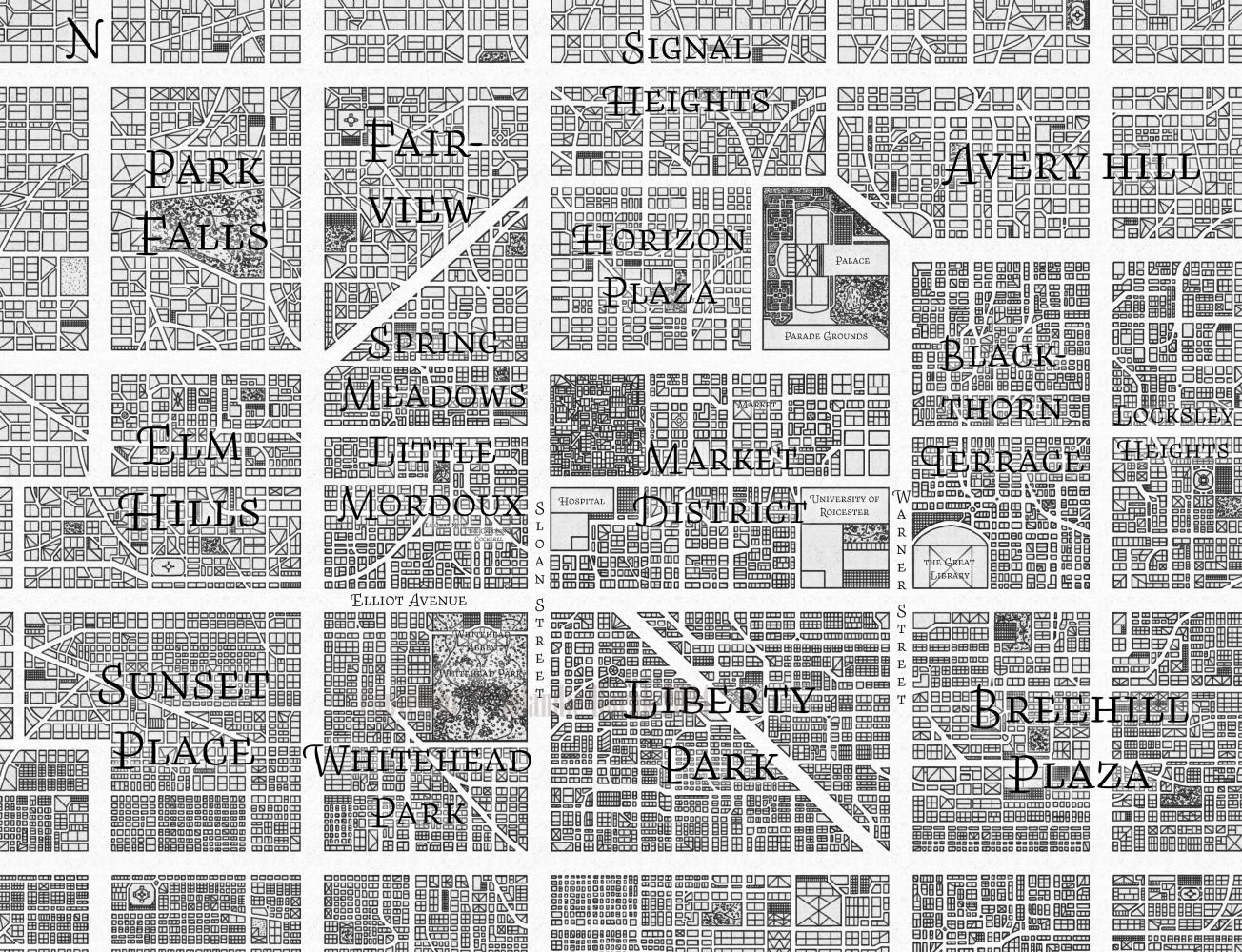 Simple City Map Take Two – Yolandie Horak