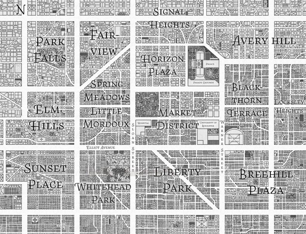 Simple City Map Take Two – Yolandie Horak