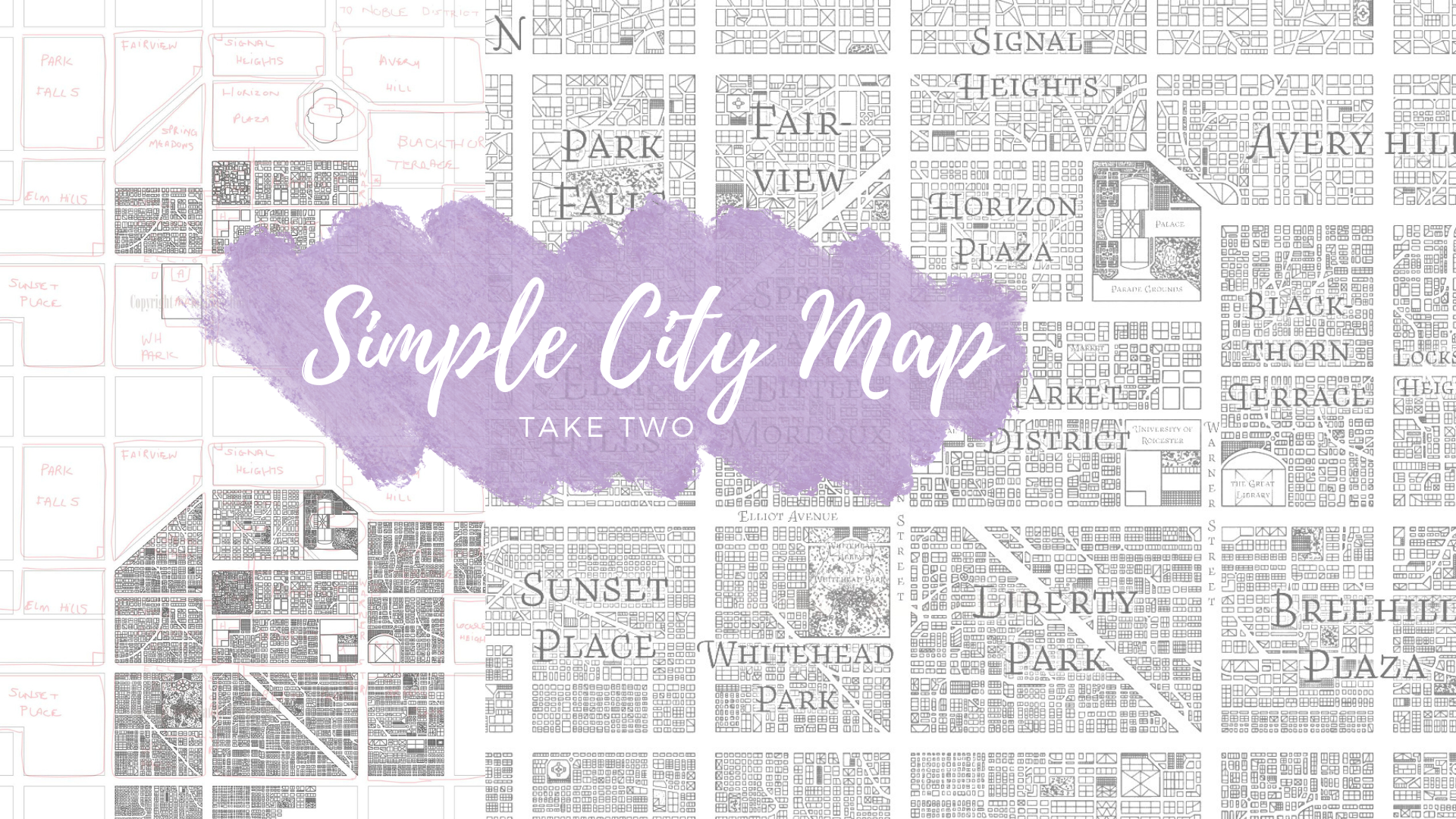 Simple City Map Take Two – Yolandie Horak