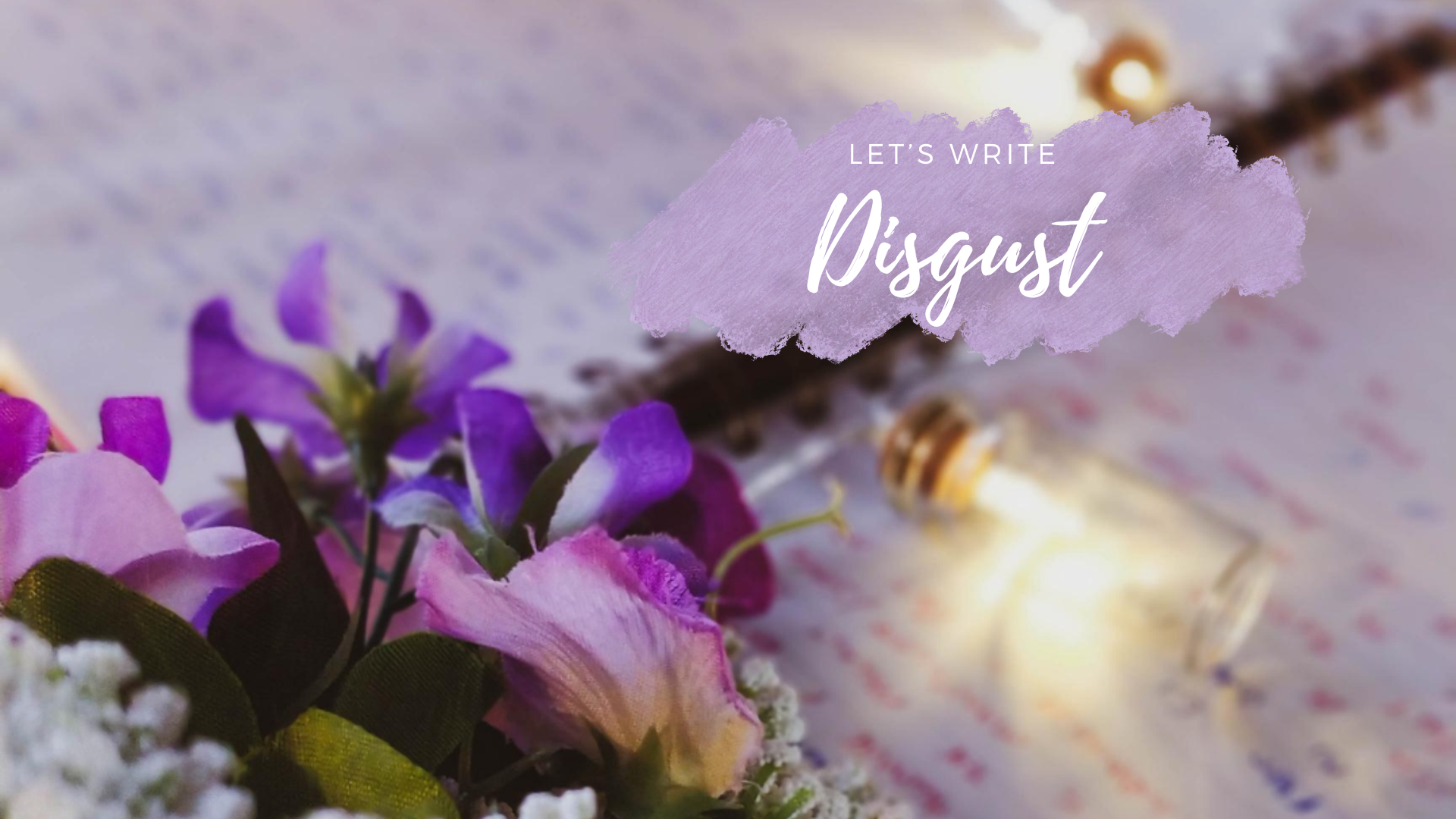 Let’s Write Disgust – Yolandie Horak