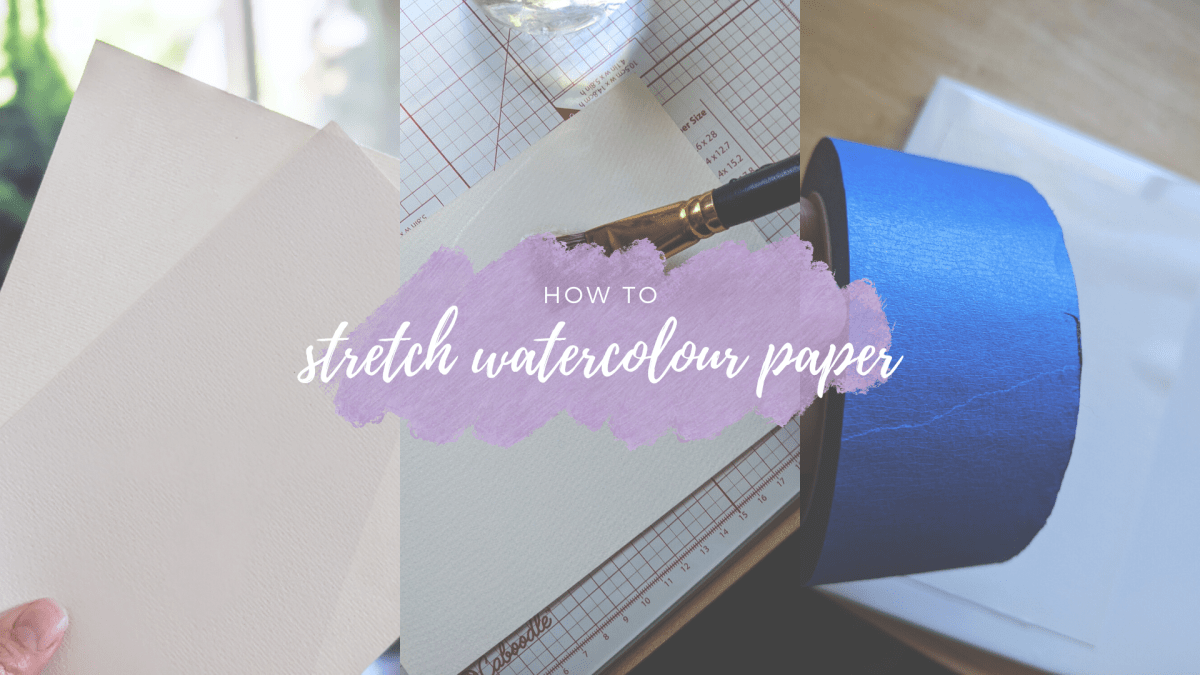 How to Stretch Watercolour Paper – Yolandie Horak
