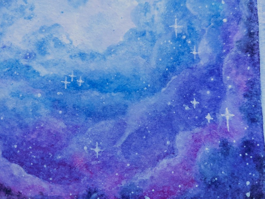 Quick and Easy – Watercolour Galaxy – Yolandie Horak